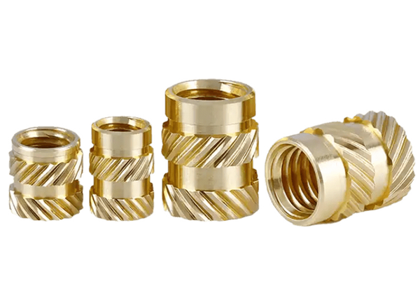 High Quality Knurled Brass Threaded Heat Inserts for 3D Printing
