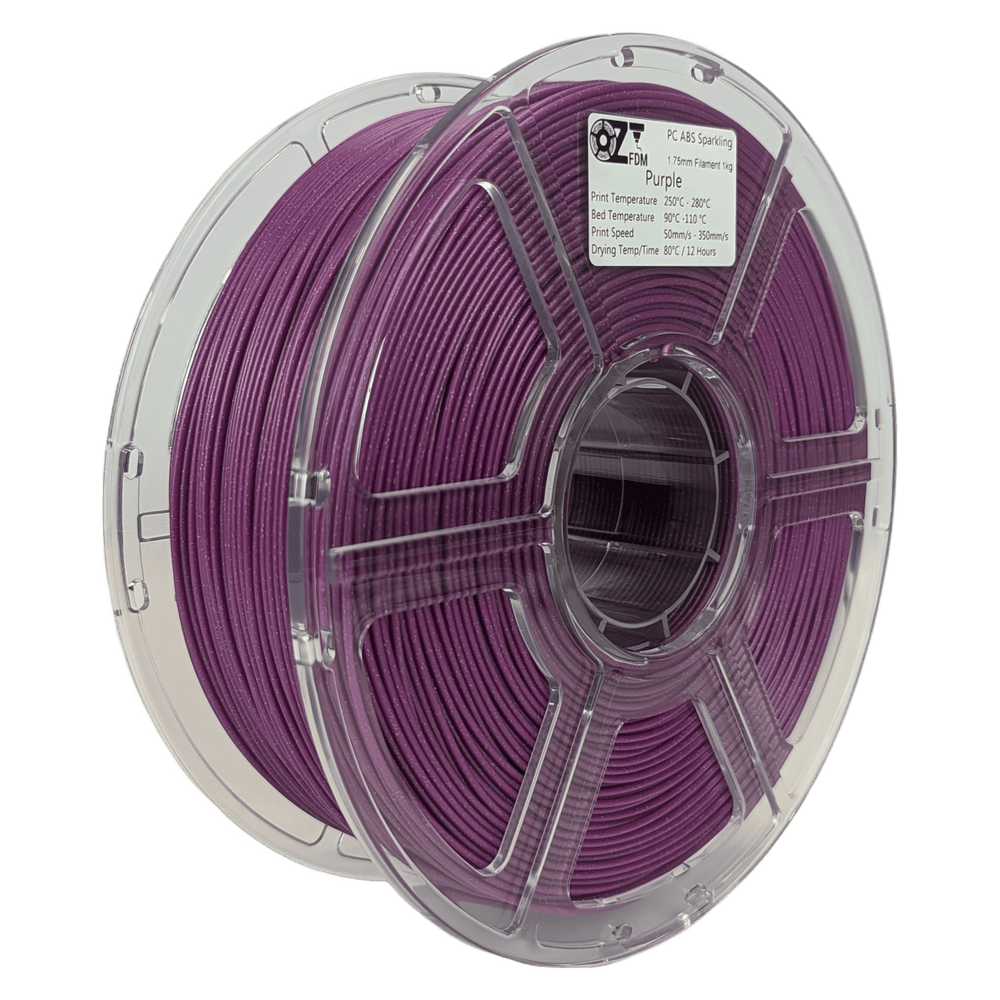OzFDM PC-ABS Sparkling 3D Printing Filament 1.75mm 1KG