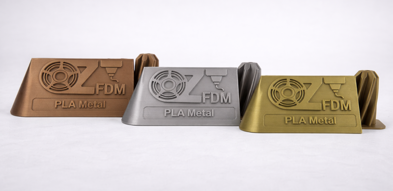Metal Filled PLA Filament - OzFDM 3D Printing Filament & Supplies