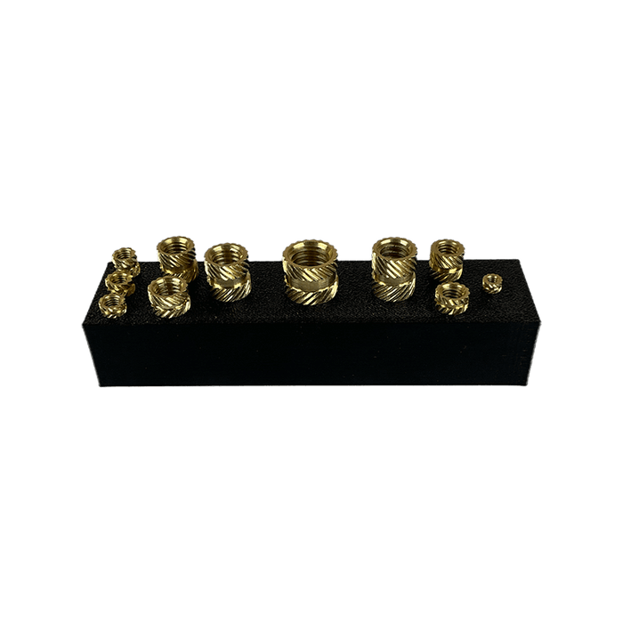 High Quality Knurled Brass Threaded Heat Inserts for 3D Printing
